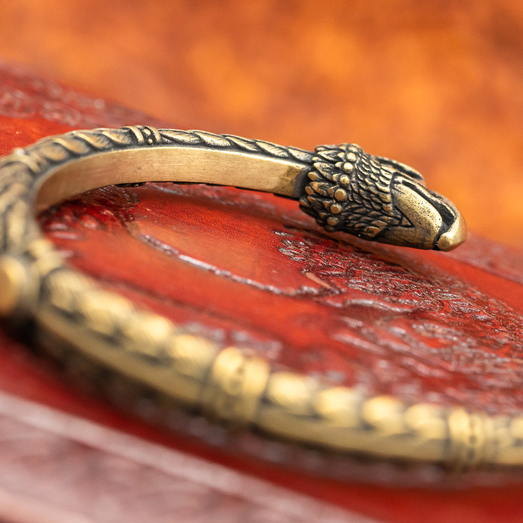 Vedrfolnir Bronze Arm Ring – Skullvikings