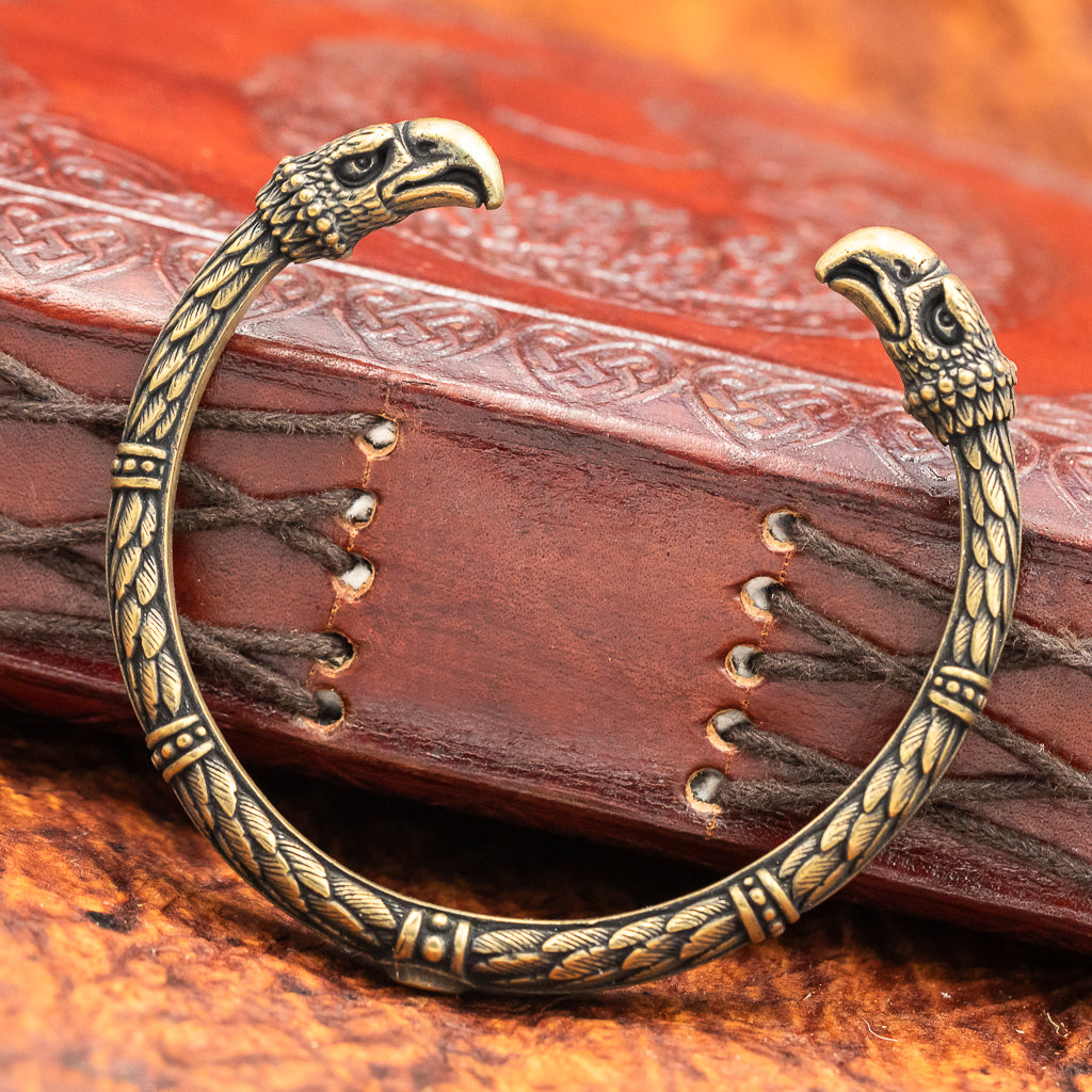 Vedrfolnir Bronze Arm Ring – Skullvikings