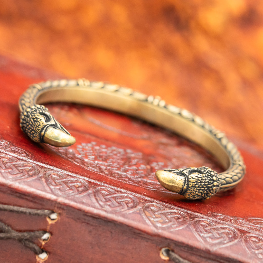 Vedrfolnir Bronze Arm Ring – Skullvikings