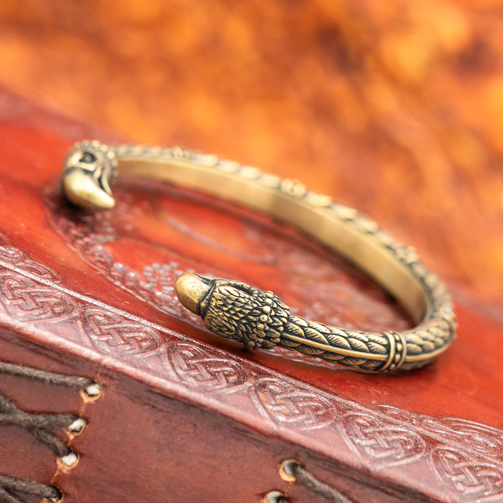 Vedrfolnir Bronze Arm Ring – Skullvikings
