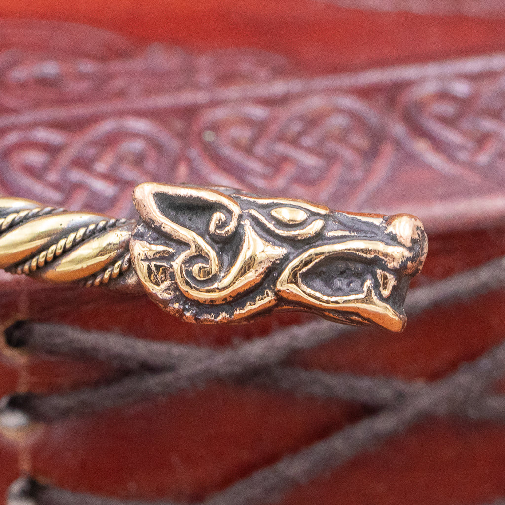 Bronze Wolf/Fenris Neck Torq – Skullvikings