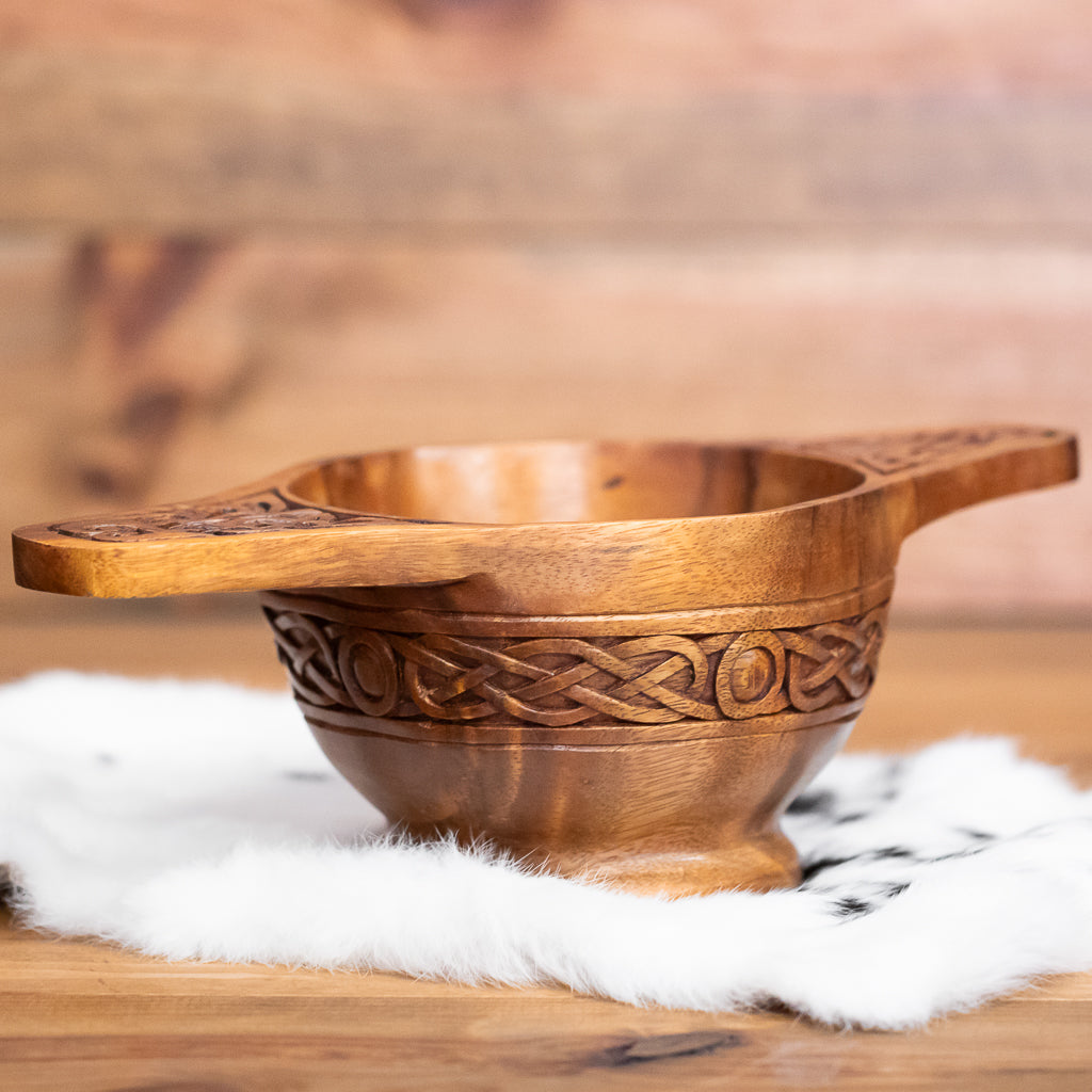 Viking Longship Carved Bowl – Skullvikings