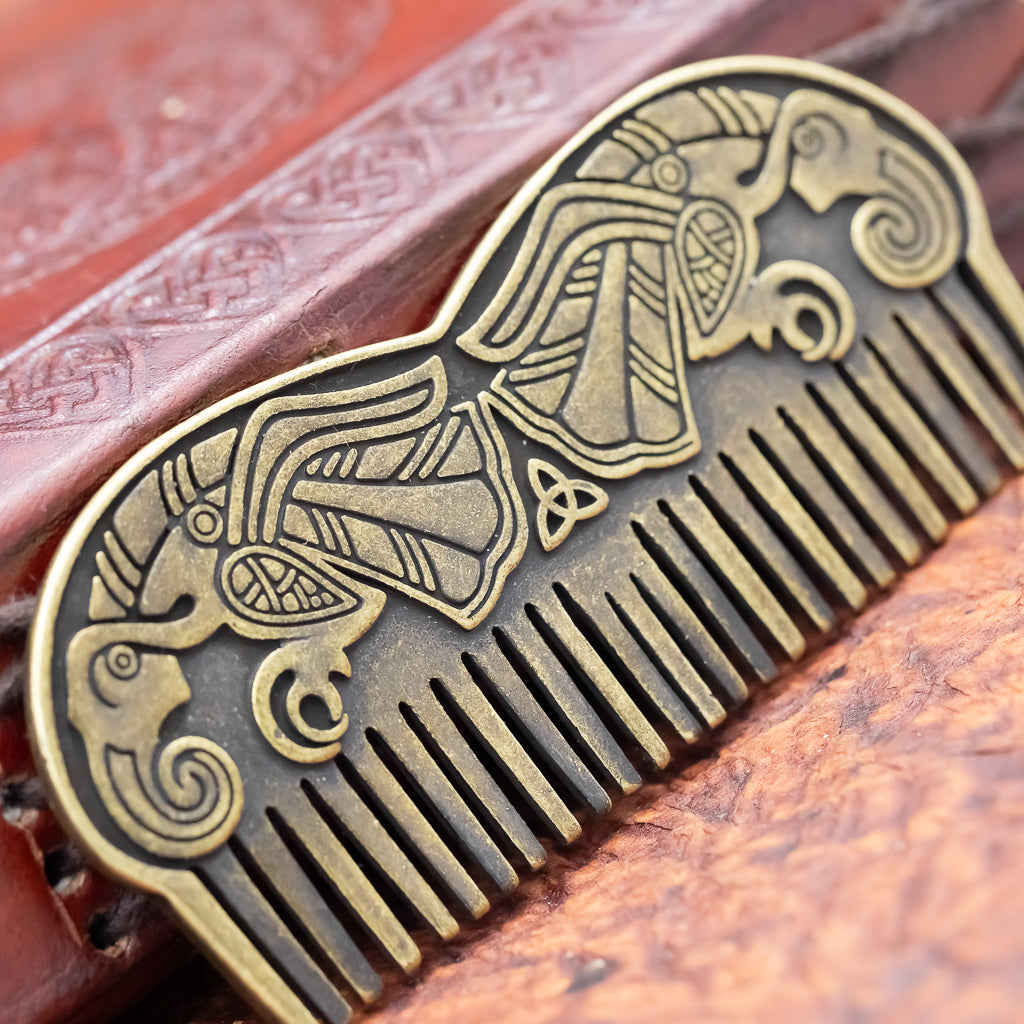 Huginn & Munnin Comb – Skullvikings