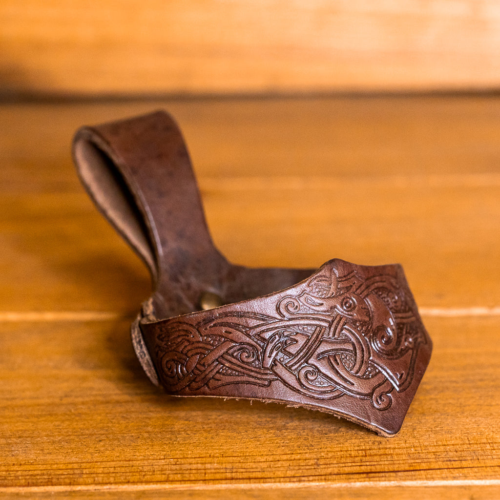 Skull Vikings - Horn Leather Holder – Skullvikings