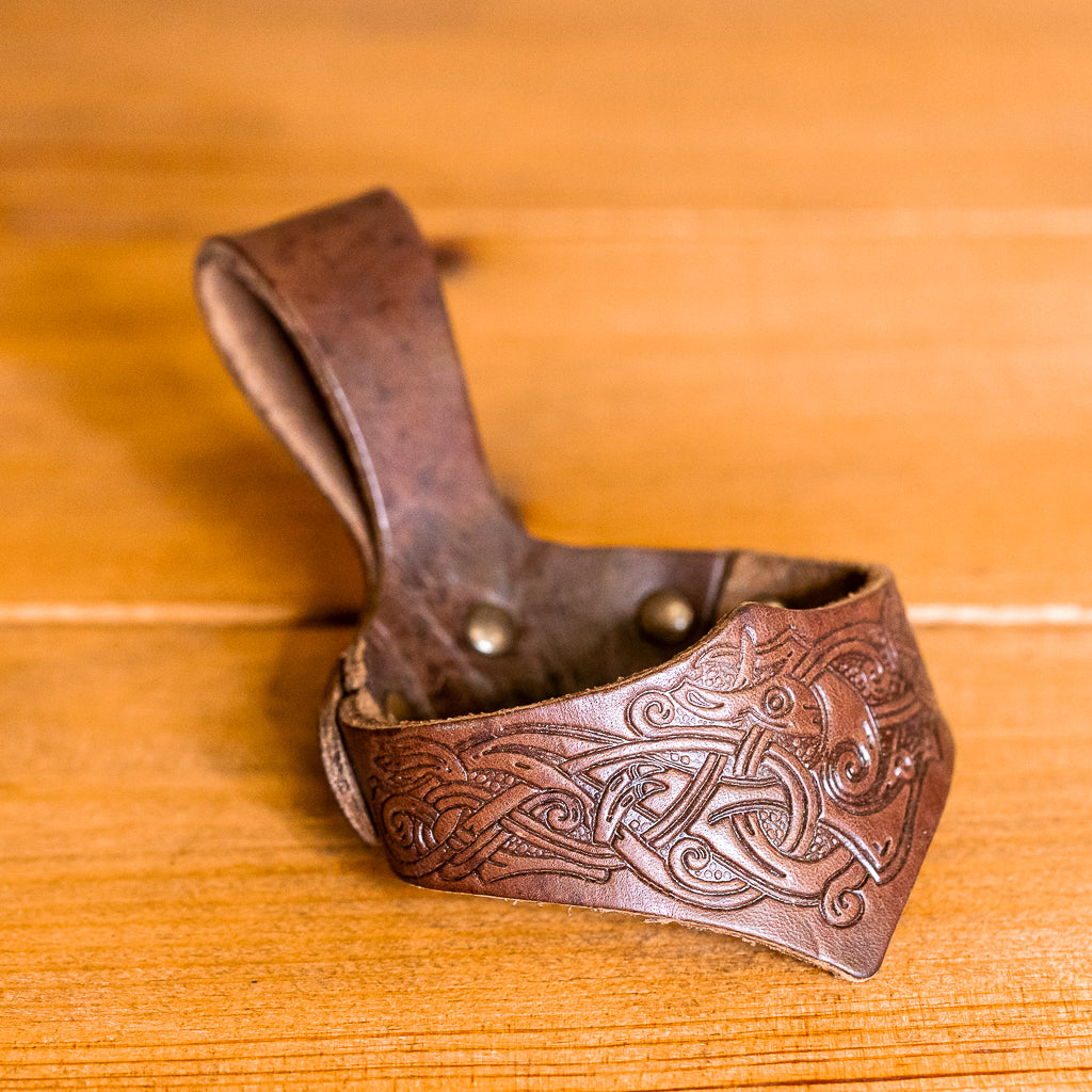 Skull Vikings - Horn Leather Holder – Skullvikings