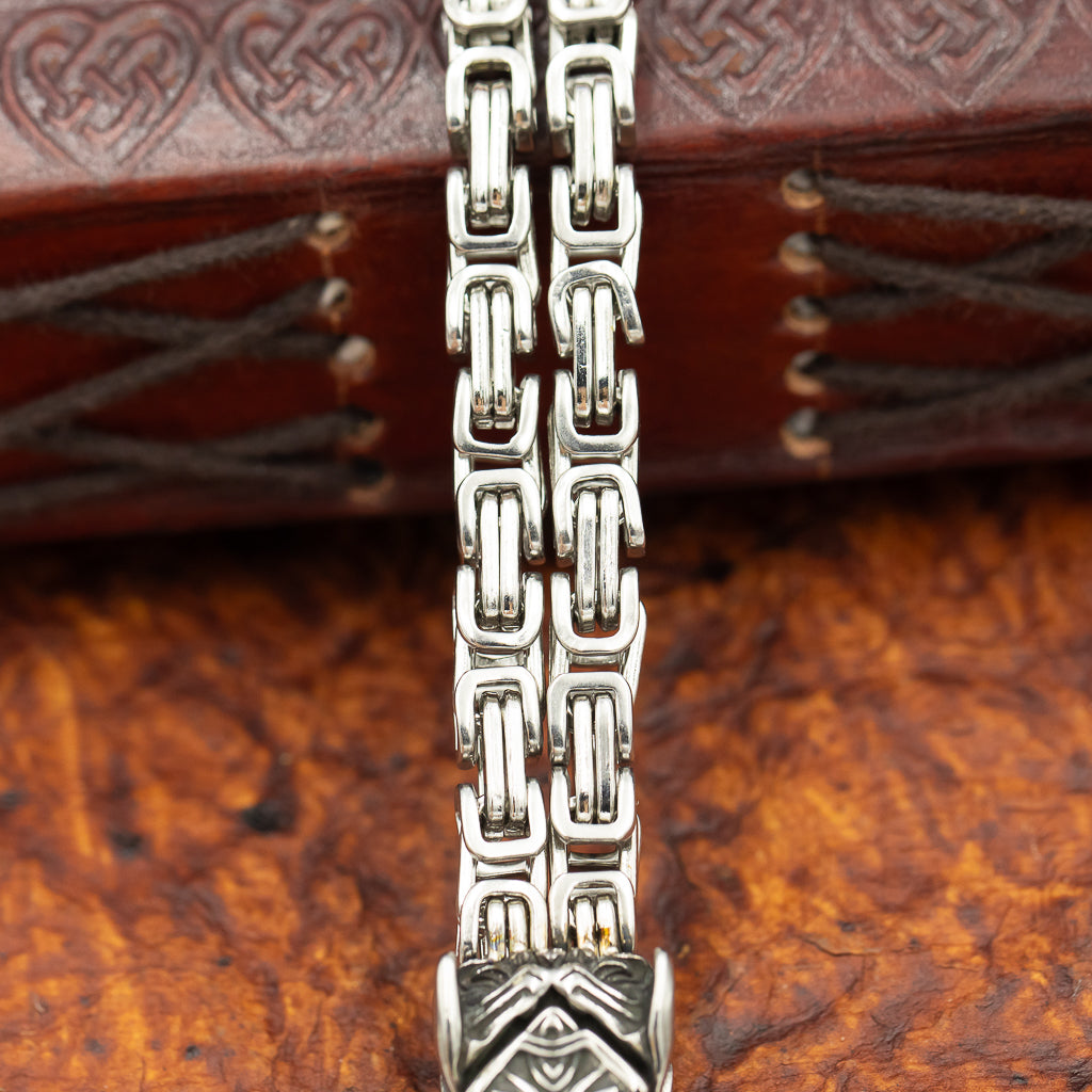 Fenrir and Thor's Hammer Box Chain – Skullvikings