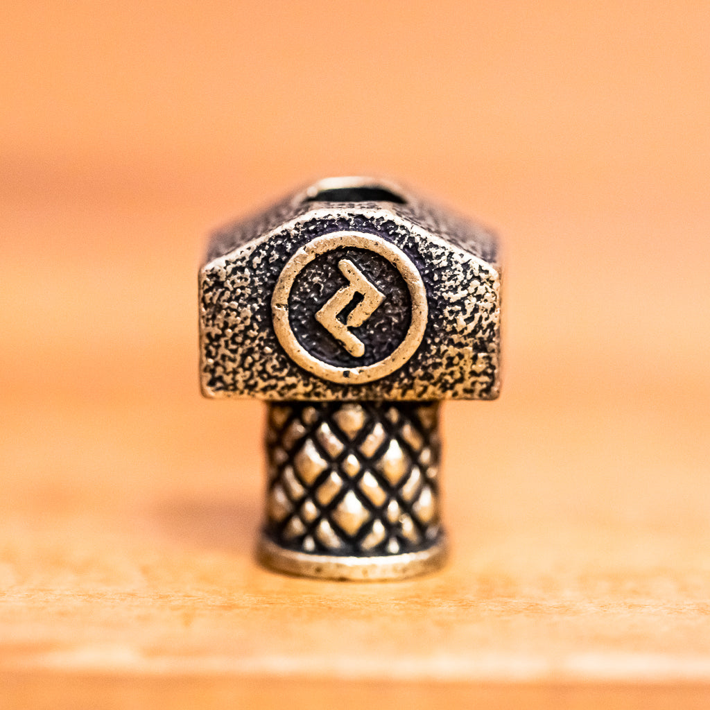 Skull Vikings - Norse Hair/Beard Rune Bead (Individual) – Skullvikings