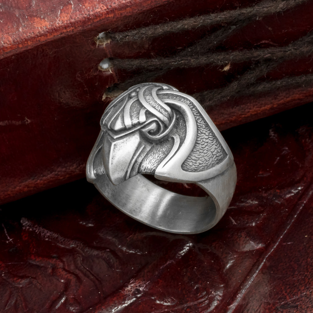 Skull Vikings - Viking Raven Ring – Skullvikings