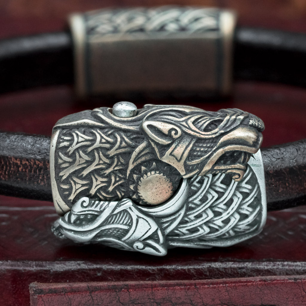 Skoll & Hati Wolves Bracelet – Skullvikings