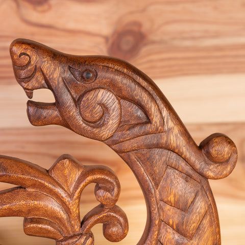 Norse Dragon Carving