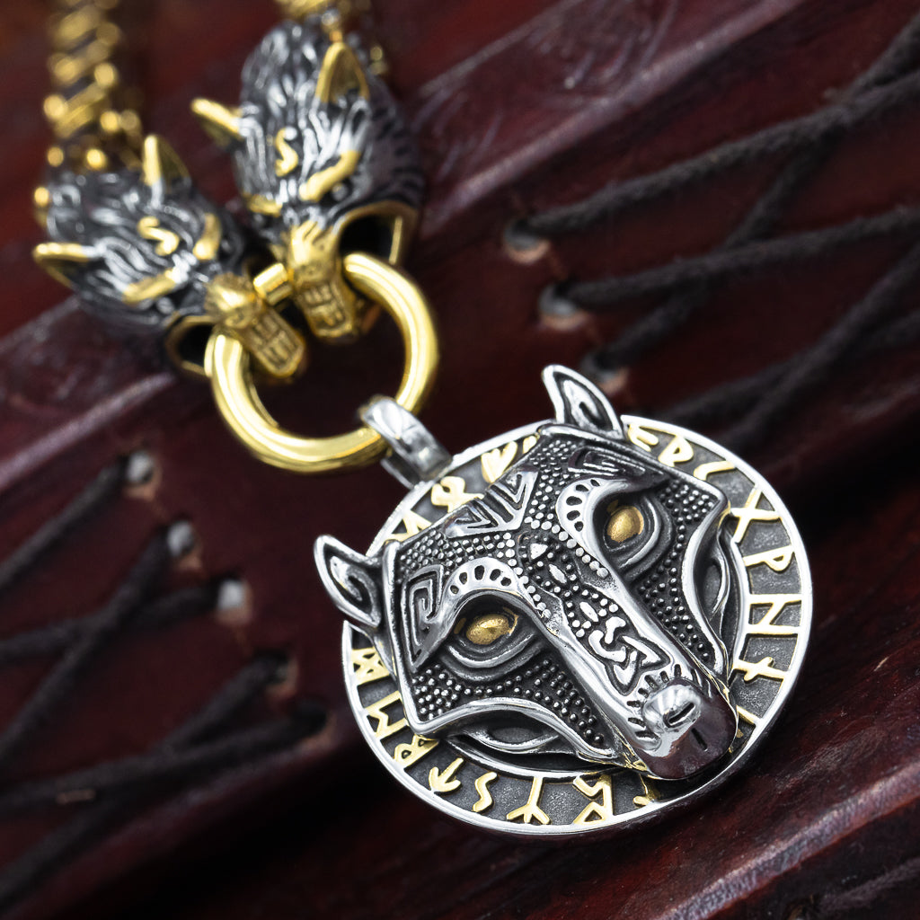 Two Tone Fenrir Box Chain – Skullvikings