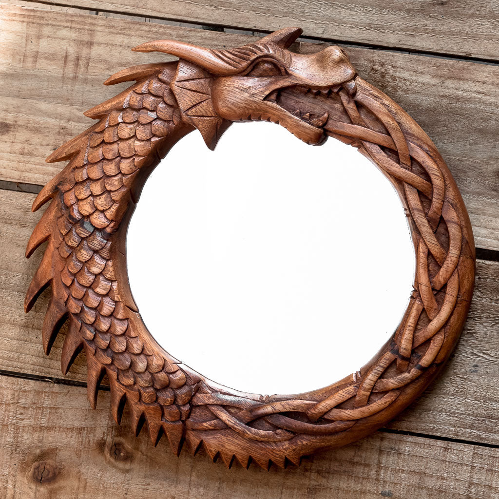 Jormungand Wall Mirror – Skullvikings